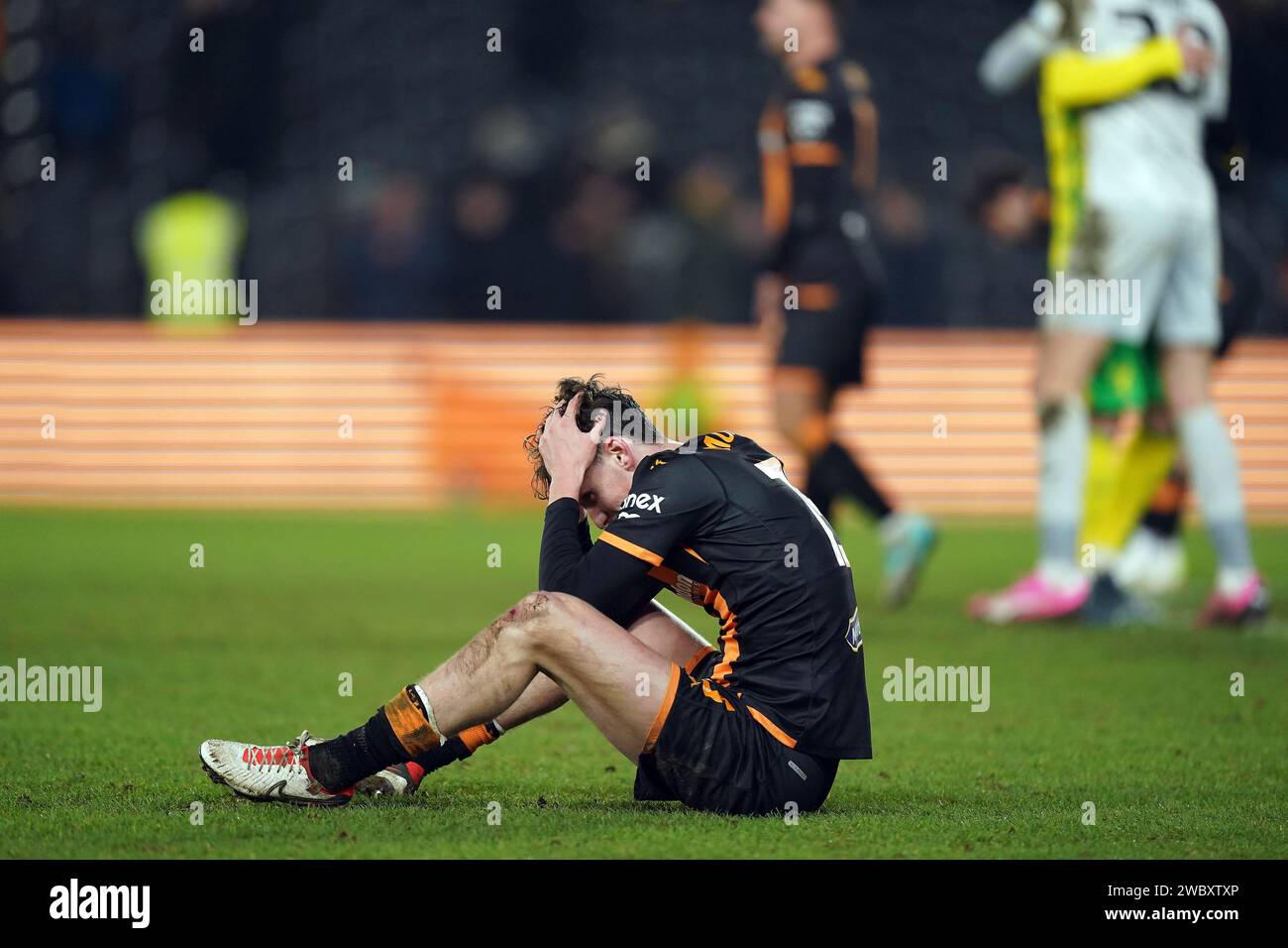 Hull City's Tyler Morton during the Sky Bet Championship match at the ...