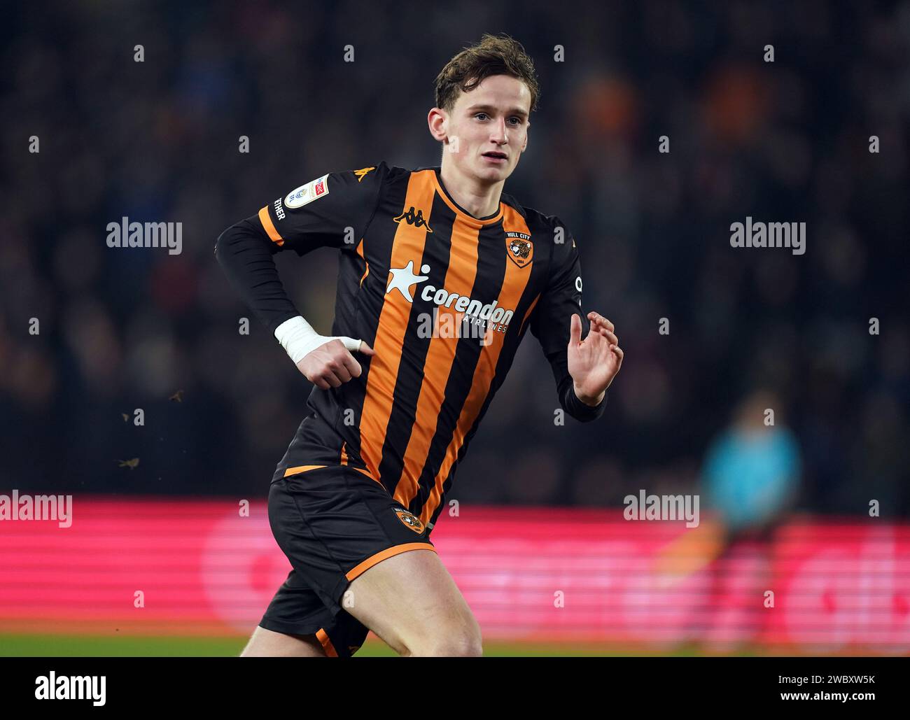 Hull City's Tyler Morton during the Sky Bet Championship match at the ...