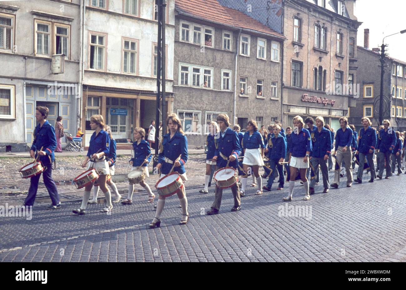 historical image of FDJ Freie Deutsche Jugend, free german youth DDR ...