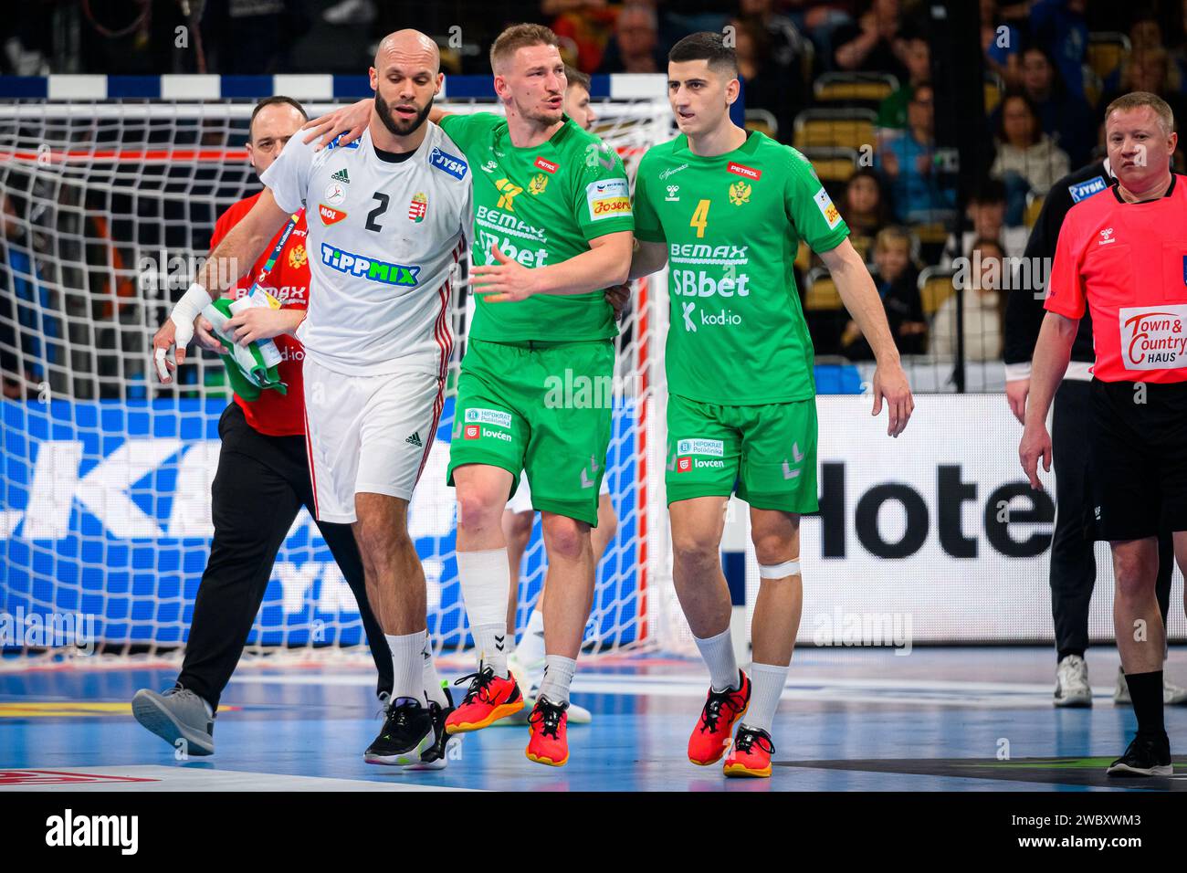 Munich, Germany. 12th Jan, 2024. Handball: European Championship ...