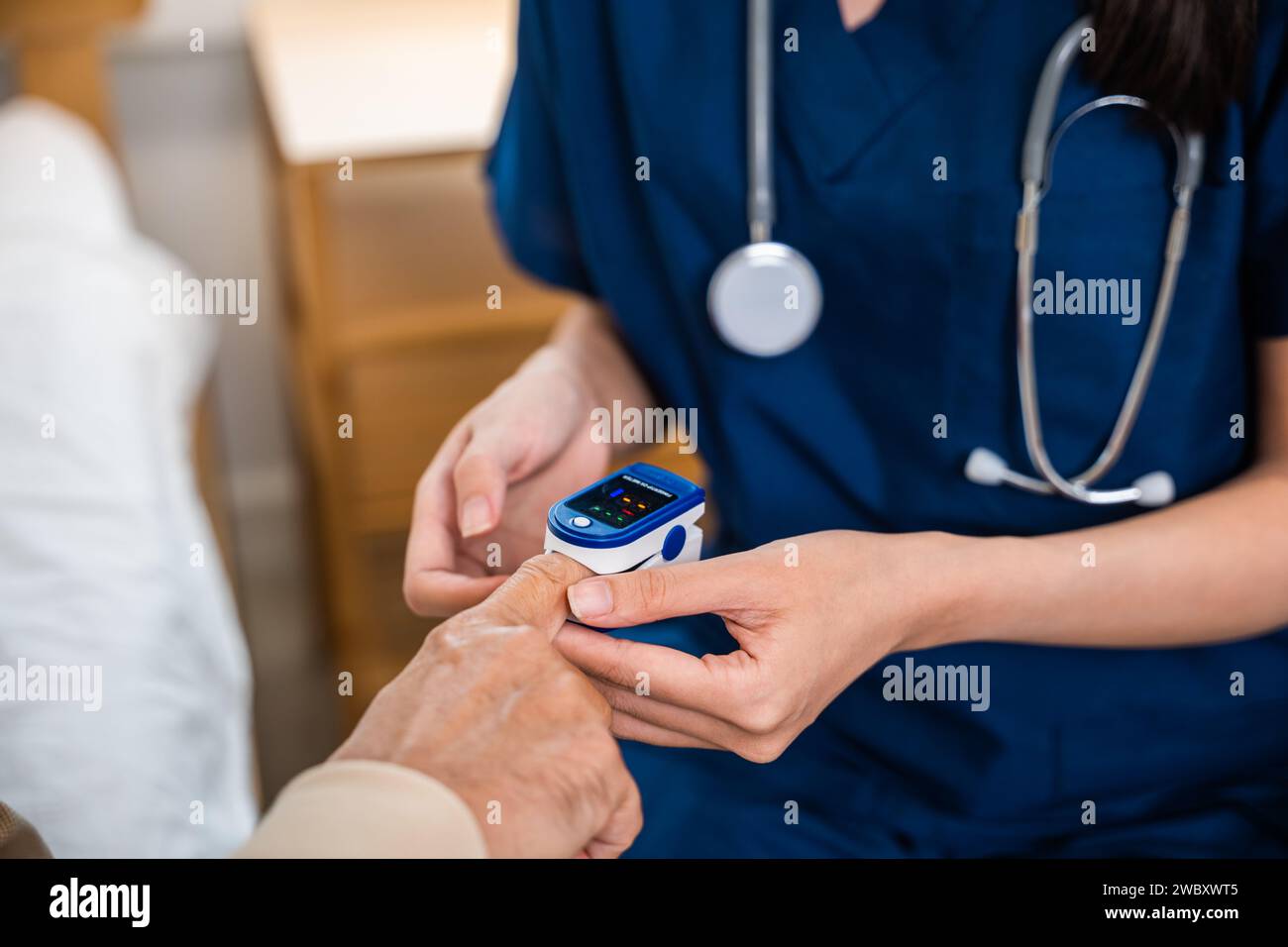 Hemoglobin test meter hi-res stock photography and images - Alamy