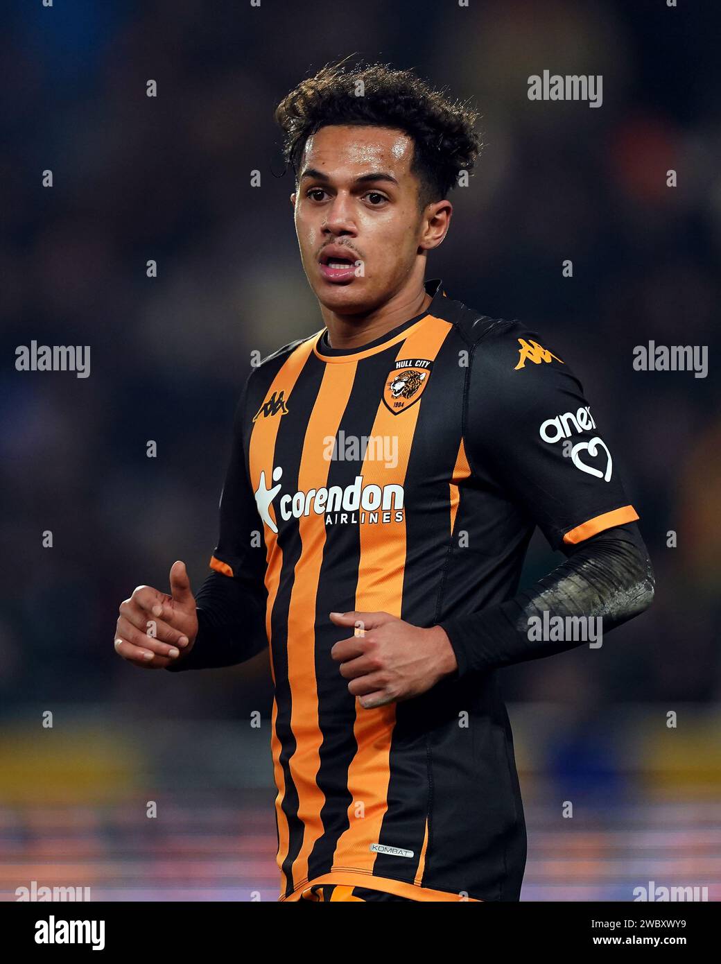 Hull City's Fabio Carvalho during the Sky Bet Championship match at the ...