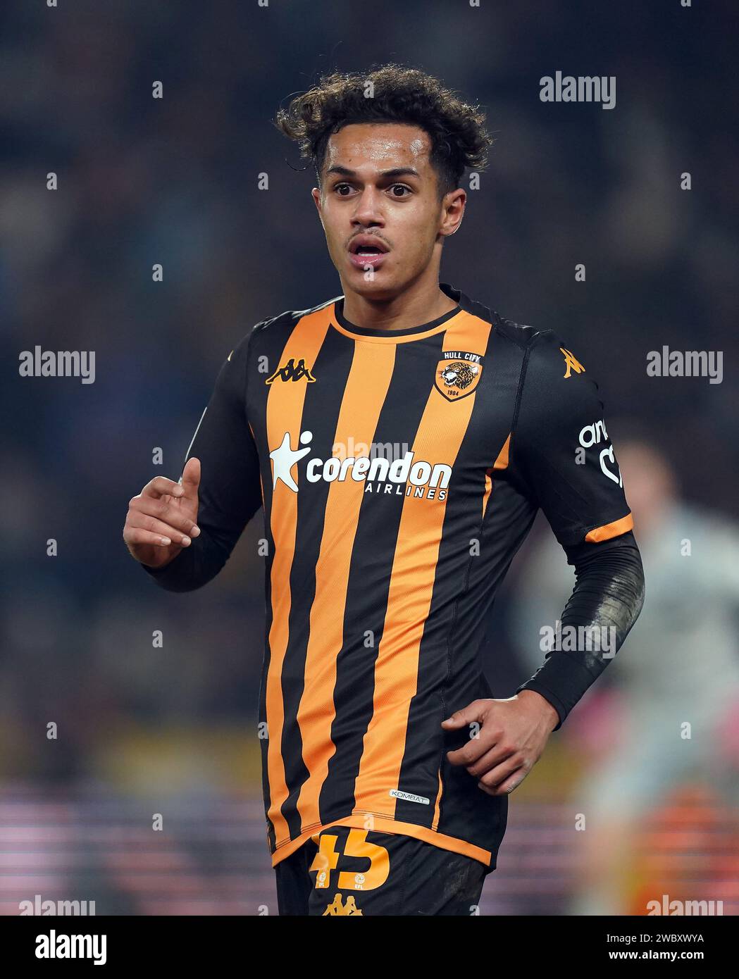 Hull City's Fabio Carvalho during the Sky Bet Championship match at the ...