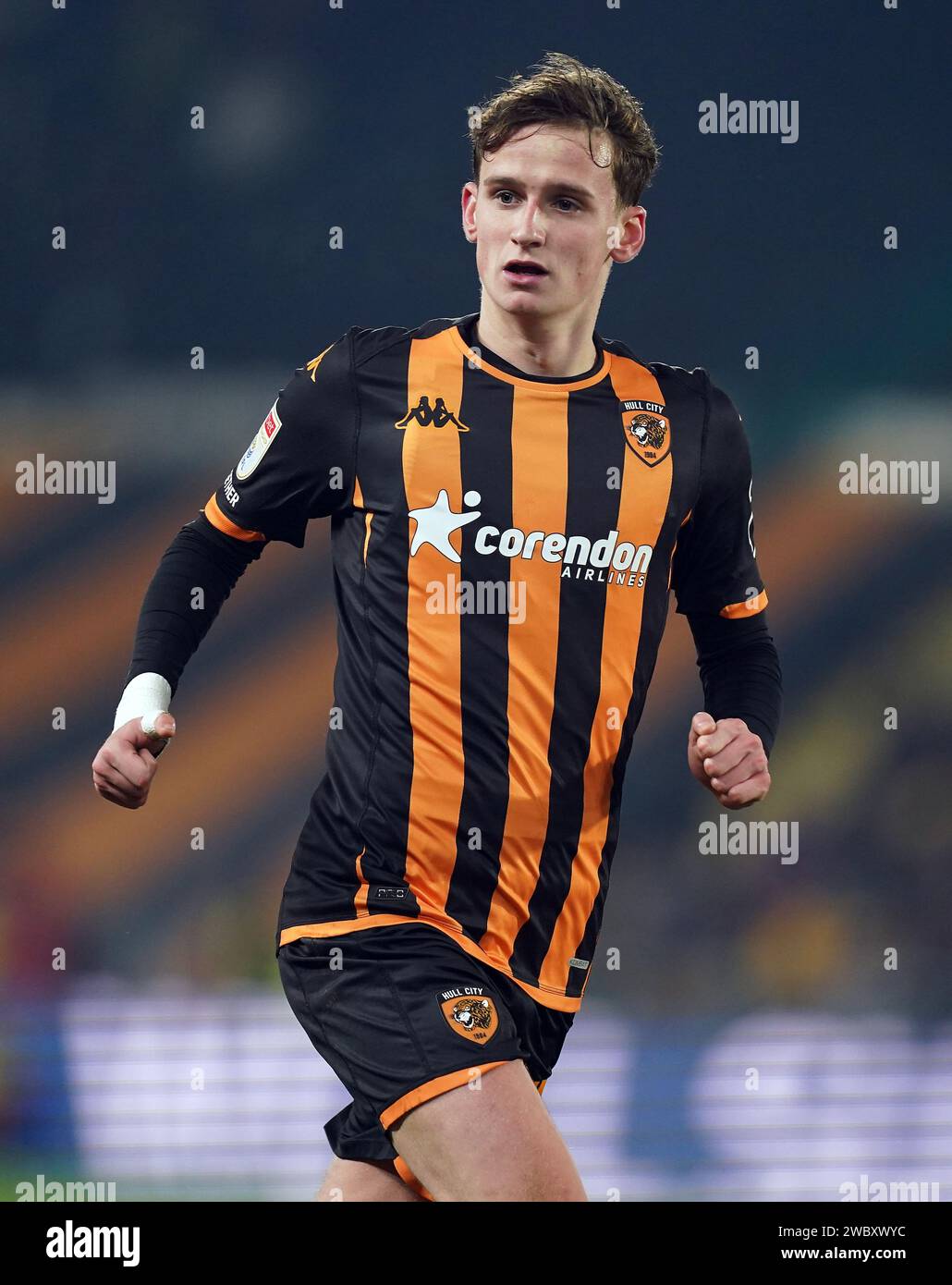 Hull City's Tyler Morton during the Sky Bet Championship match at the ...