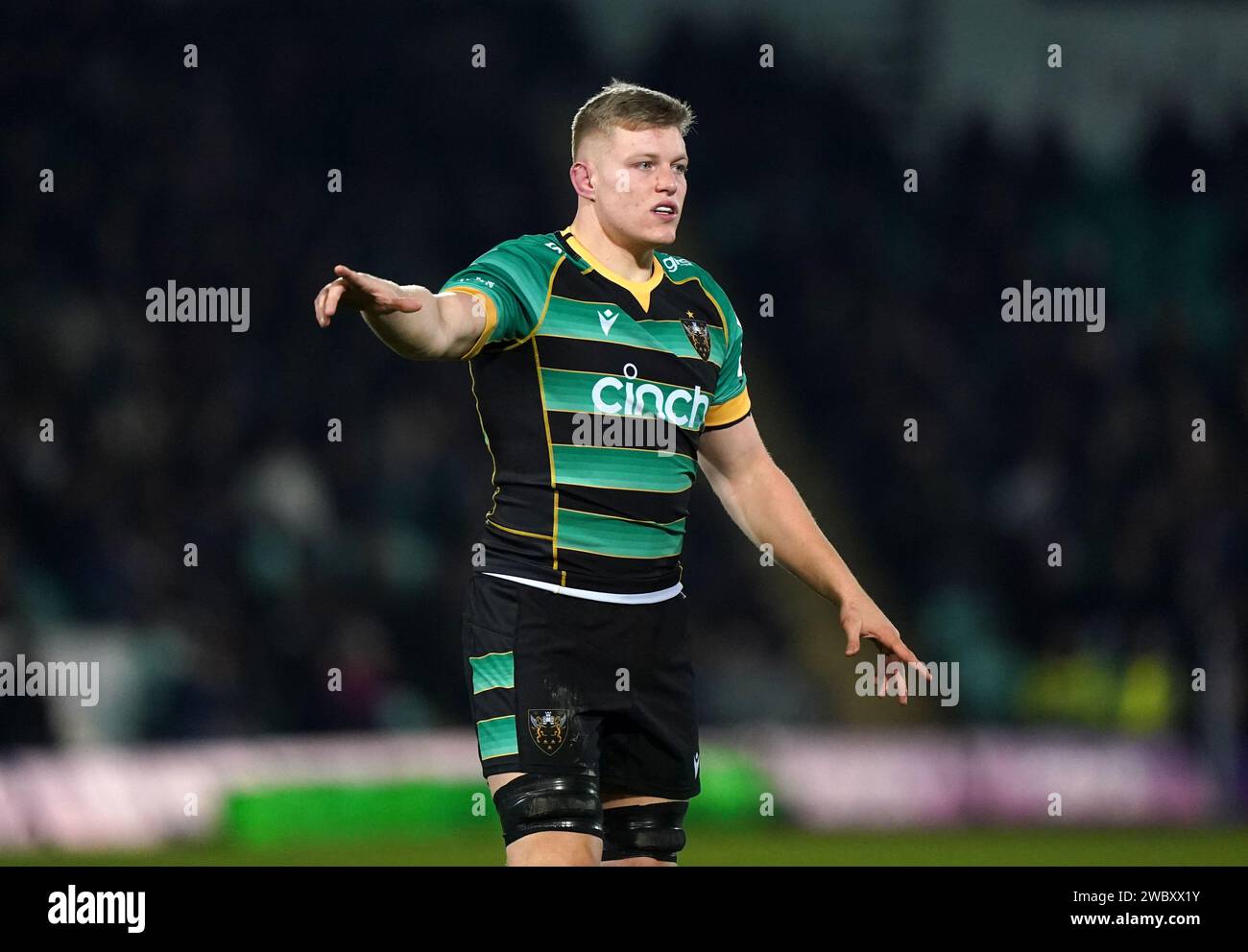 Northampton Saints' Tom Pearson during the Investec Champions Cup match ...