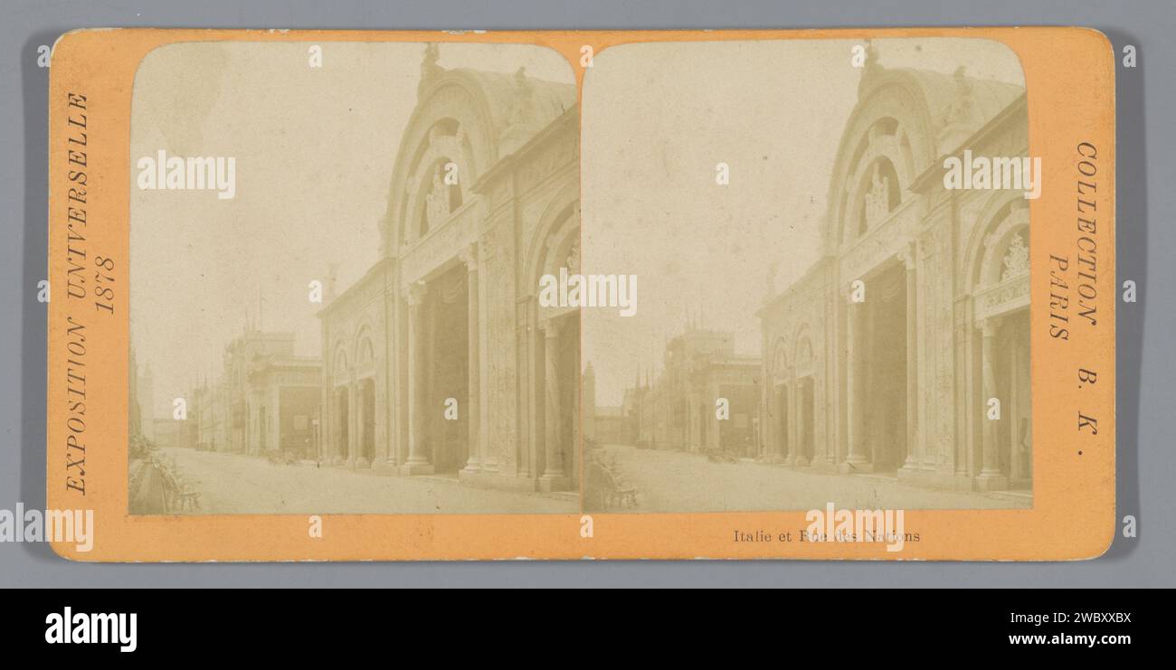 Italian Pavilion and the Rue des Nations at the World Exhibition of ...