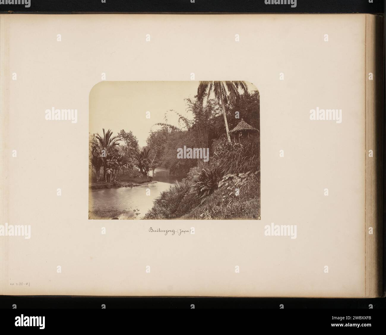 River landscape at Buitenzorg, Anonymous, c. 1880 - in or before 1883 ...