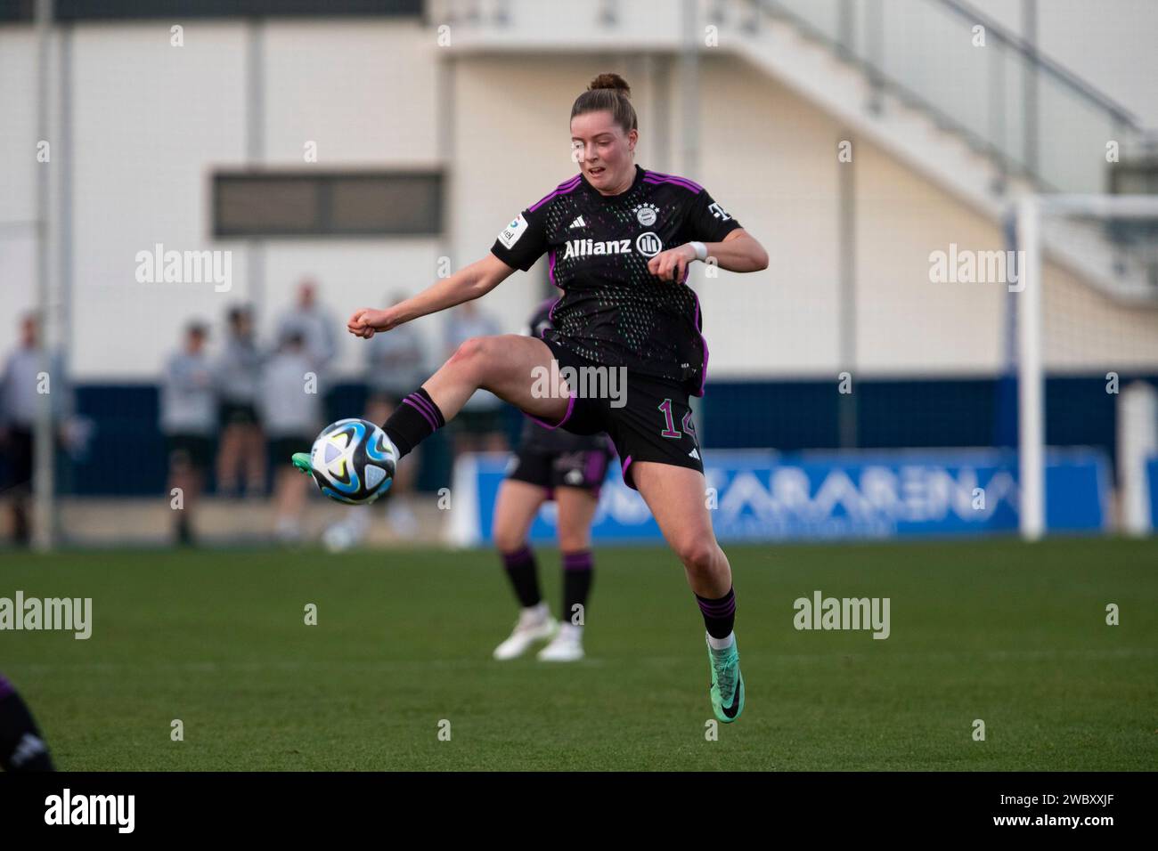 Alara SEHITLER German midfielder of FC Bayern München during the match ...