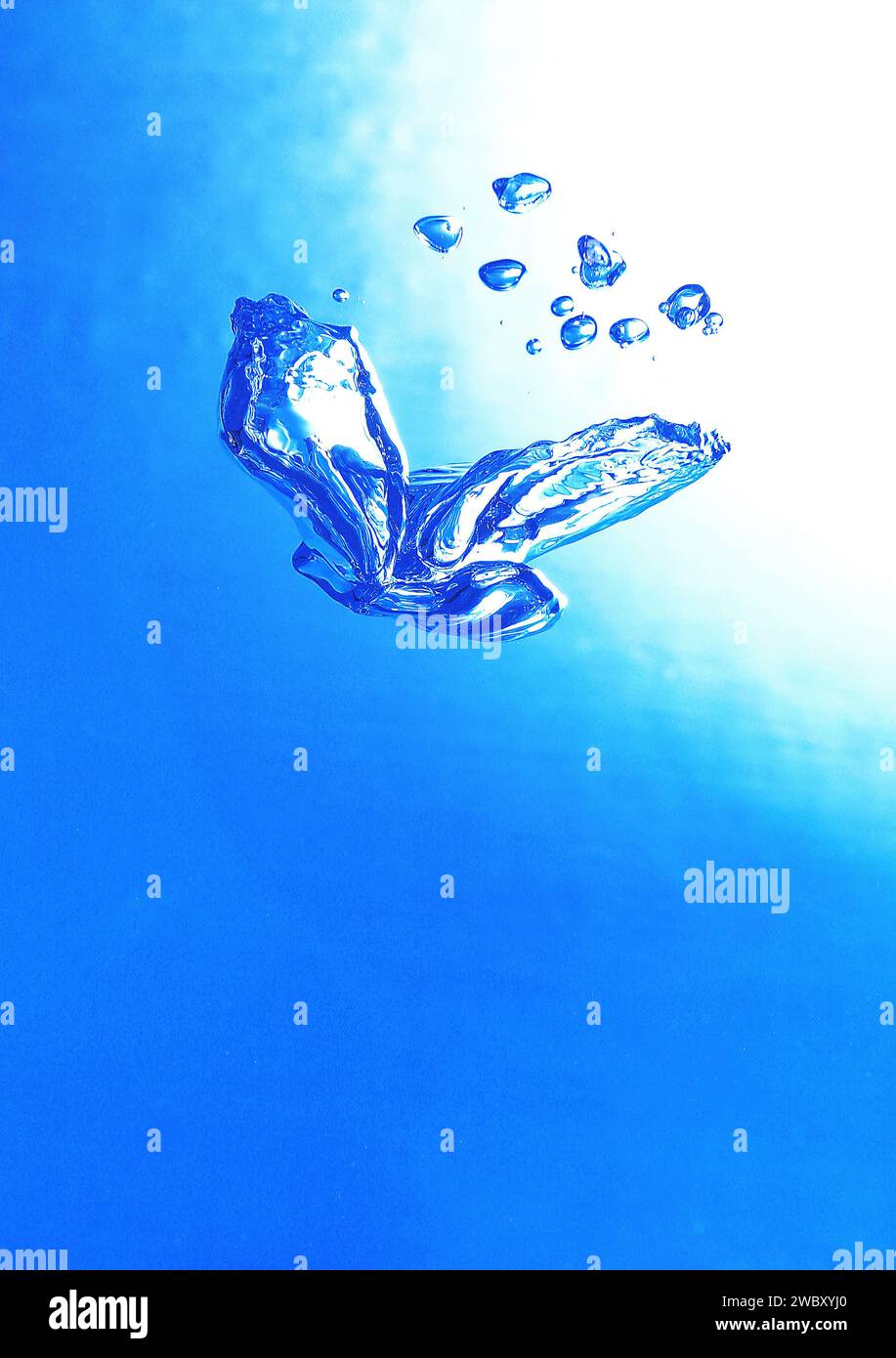 air bubble emerged by chance Stock Photo - Alamy