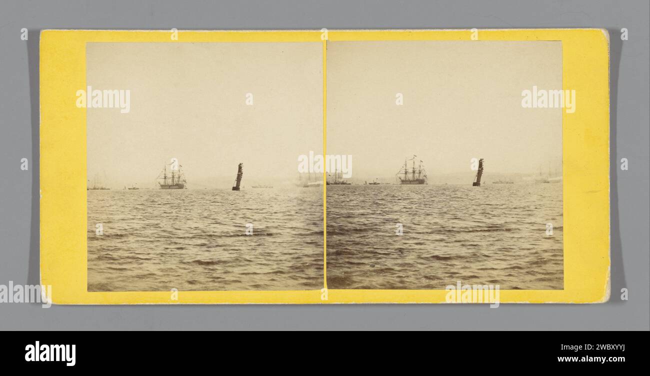 Ships of the Channel Fleet in the Firth of Forth, Anonymous, c. 1850 ...