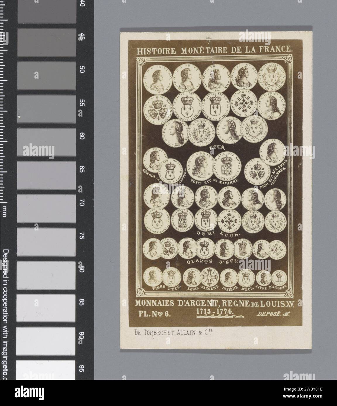 History of the French coins, Allain et Cie. The Torbéchet, c. 1865 - c ...
