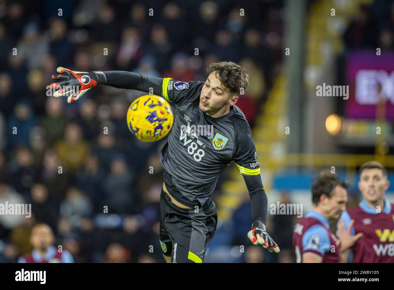 Burnley, UK. 12th Jan, 2024. Burnley, England, Jan 12th 2023: BURNLEY ...