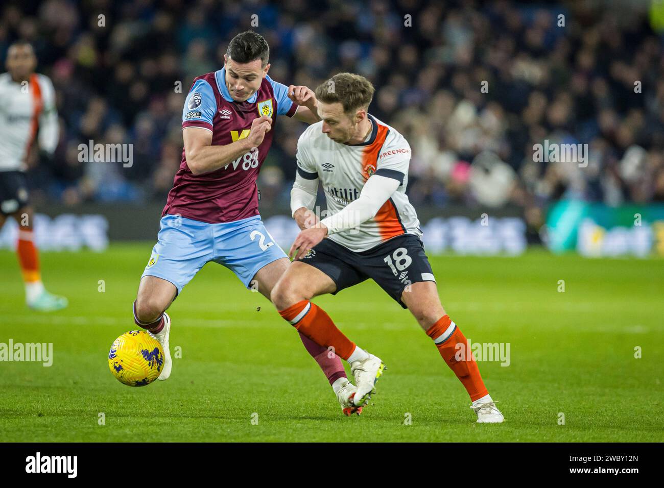 Burnley, UK. 12th Jan, 2024. Burnley, England, Jan 12th 2023: BURNLEY ...