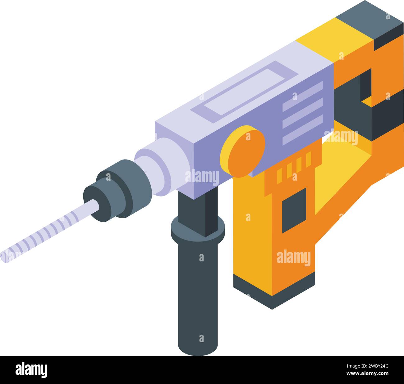 Impact driver carpentry Stock Vector Images - Alamy