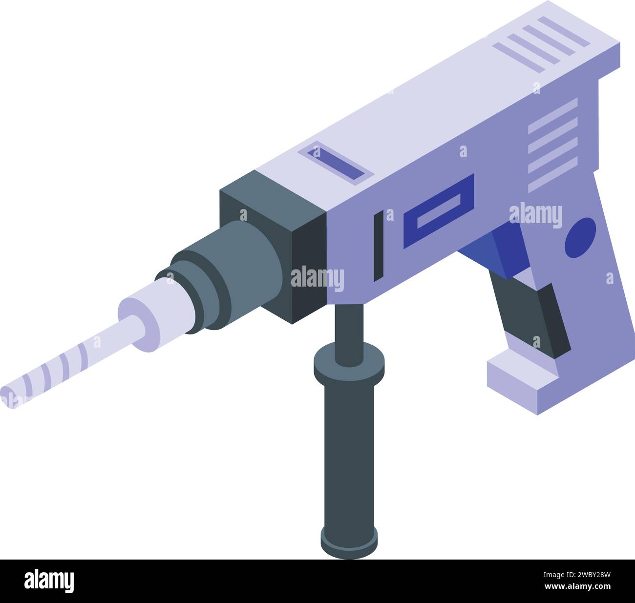 Impact driver carpentry Stock Vector Images - Alamy