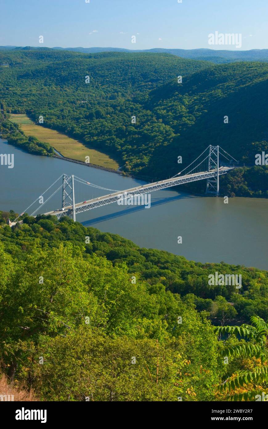 Bear Mountain Bridge, Bear Mountain State Park, New York Stock Photo ...