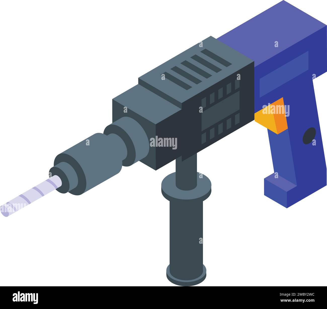 Impact driver carpentry Stock Vector Images - Alamy