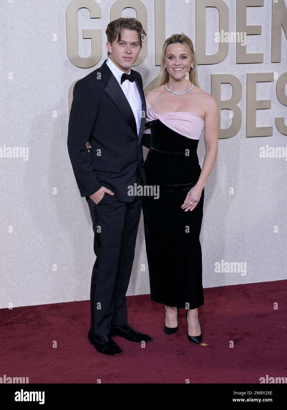 Beverly Hills, California, USA. 07th Jan, 2024. Deacon Phillippe and ...