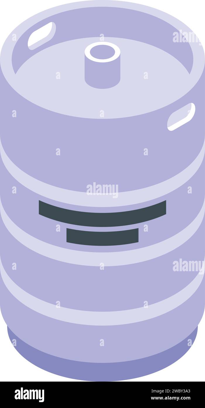 Apple cider barrel icon isometric vector. Cocktail glass. Punch press ...