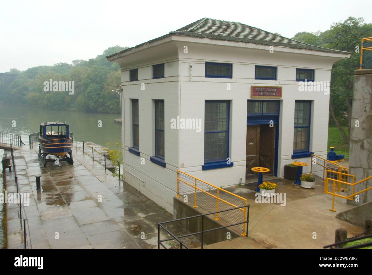 Erie Canal Museum, Erie Canal Heritage Trail, Lockport, New York Stock ...