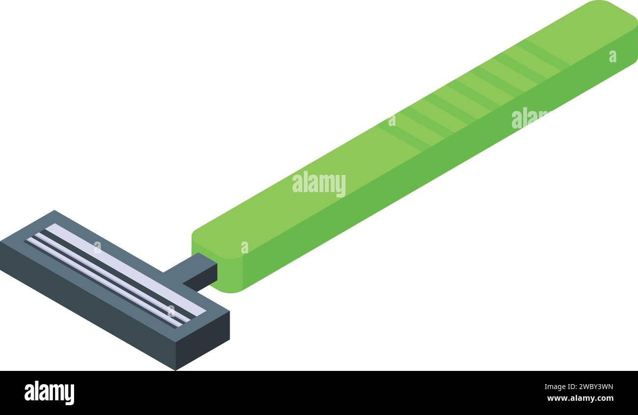 Tattoo studio razor icon isometric vector. Fashion ink needle. Kit ...