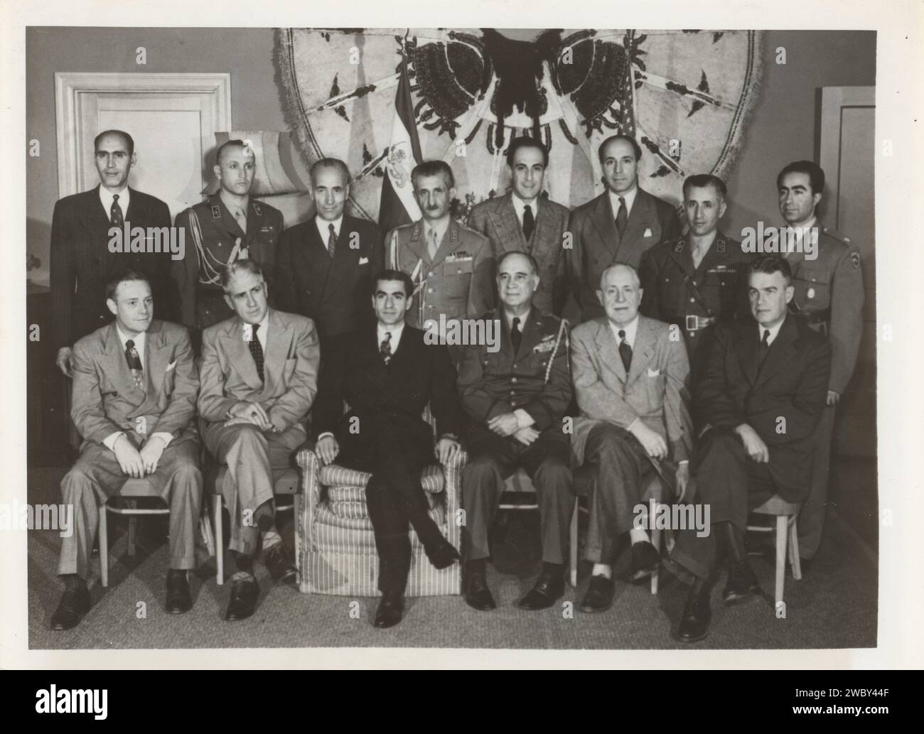 The Shah of Iran and his government in Sun Valley Idaho, International ...