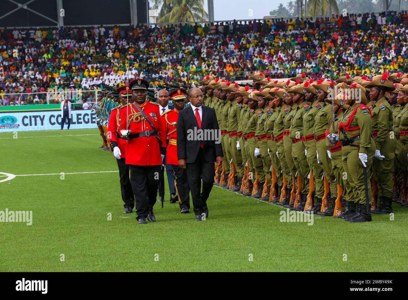 (240112) -- ZANZIBAR (TANZANIA), Jan. 12, 2024 (Xinhua) -- Tanzania's ...