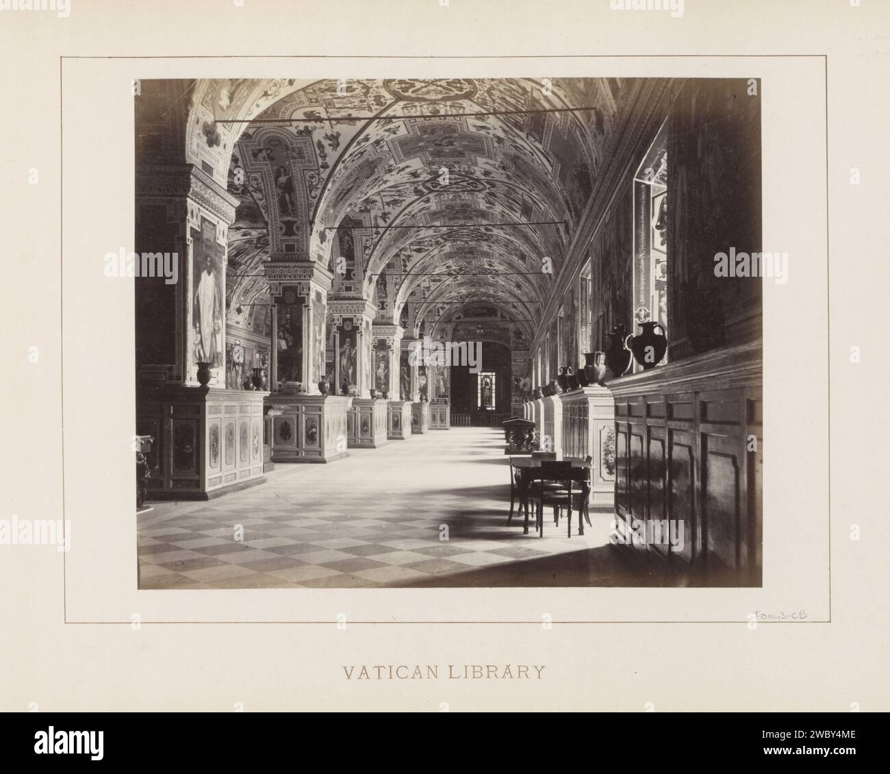 Interior of the Vatican Library, Anonymous, c. 1860 - c. 1900 ...