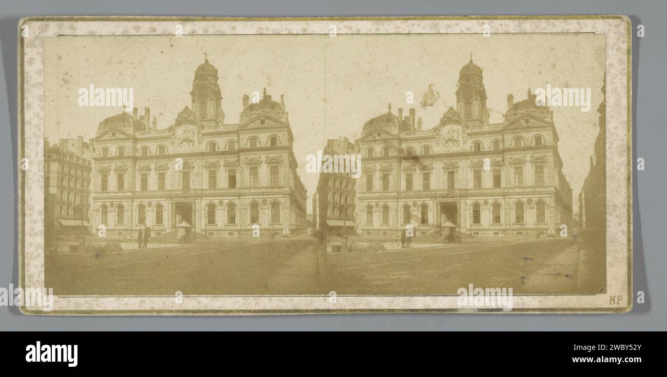 Building in Paris, Charles-Henri Plaut (Possible), c. 1853 - c. 1858 ...