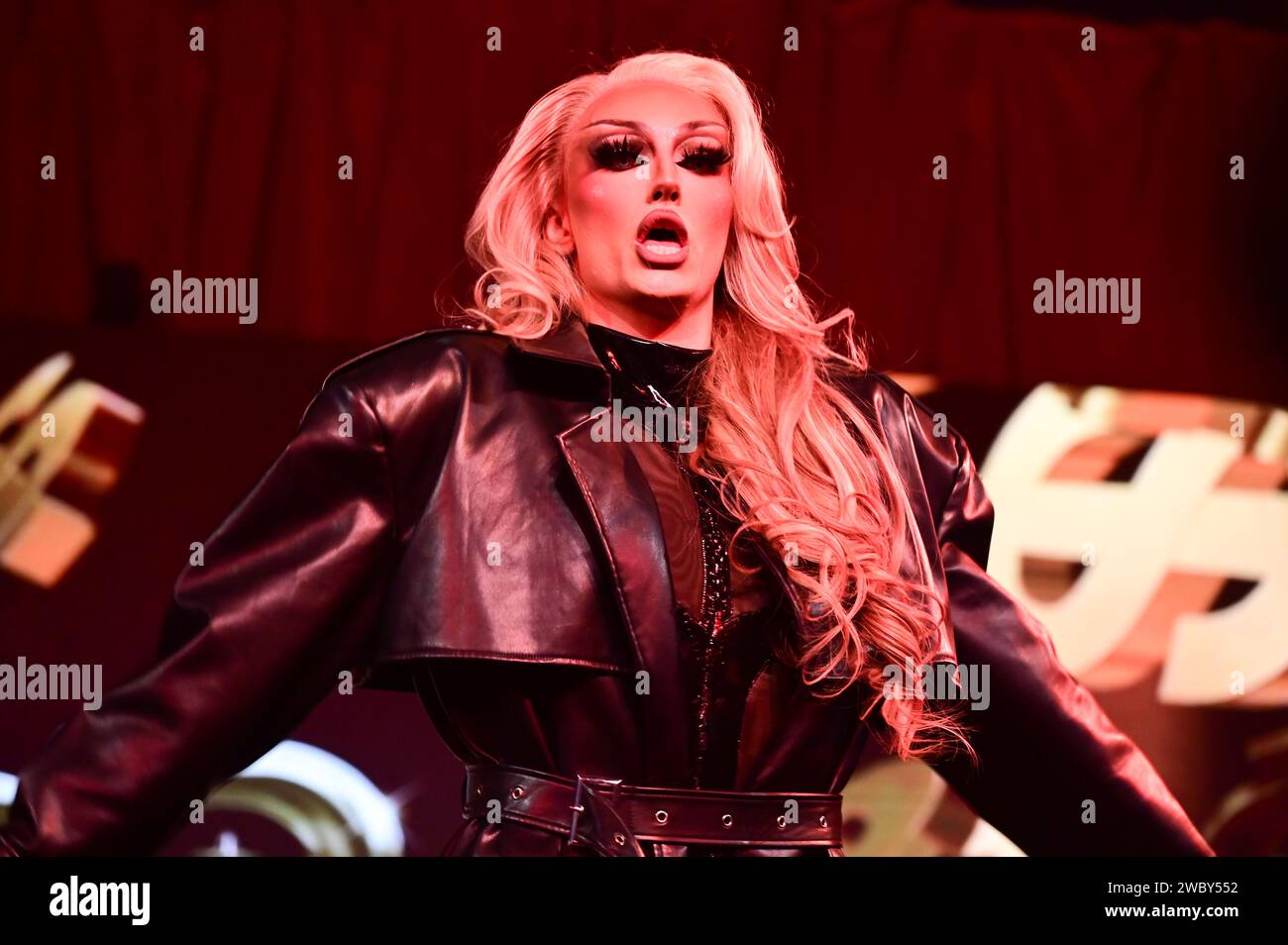 London, UK. 12th Jan, 2024. DeDeLicious performs at the Party kickoff ...