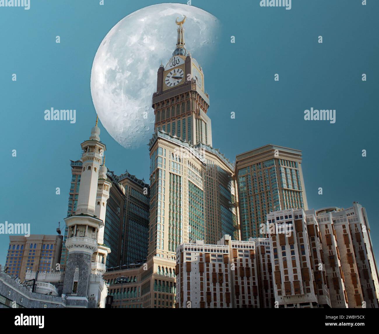 Royal clock tower mecca hi-res stock photography and images - Alamy