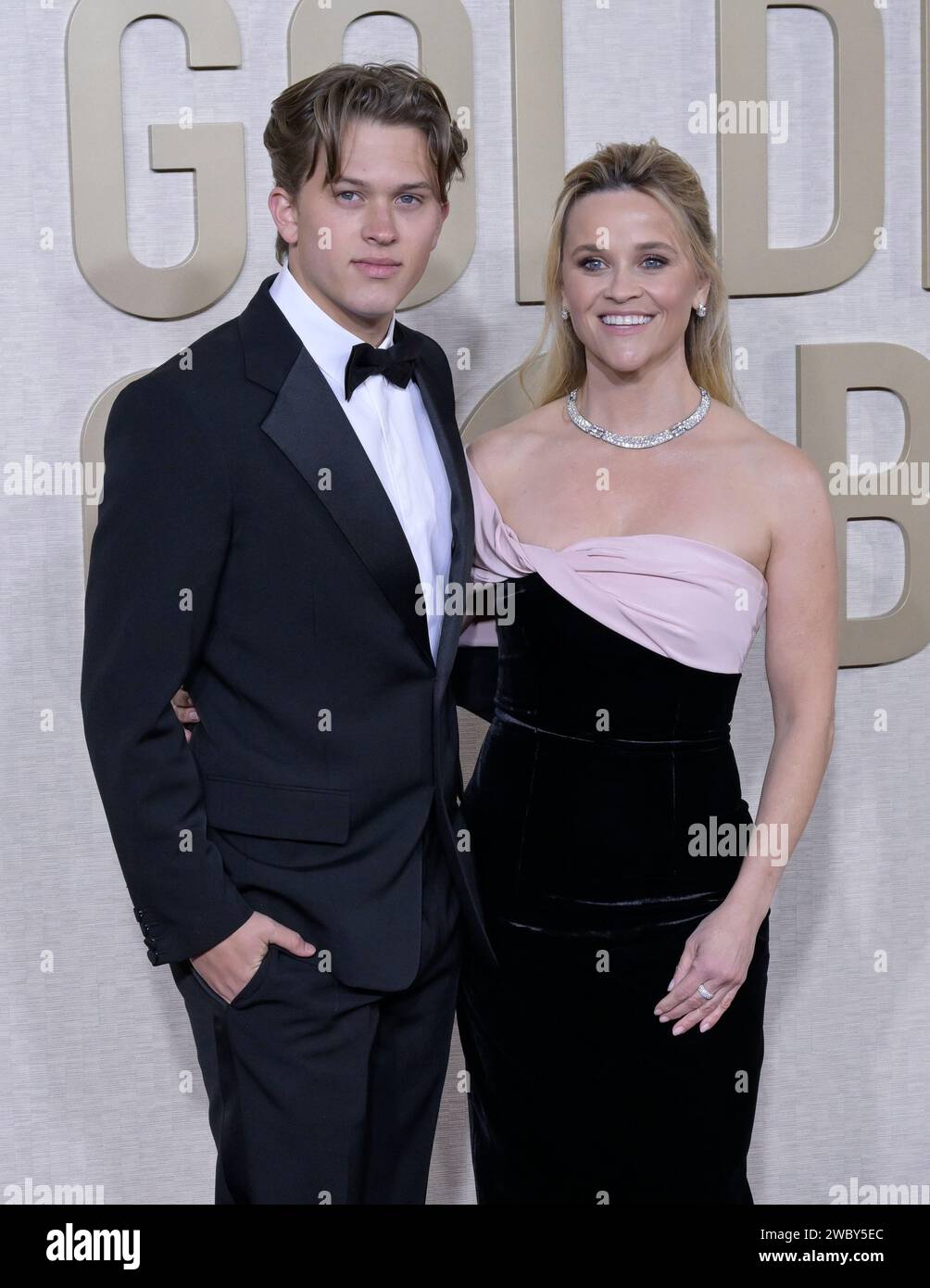 Beverly Hills, California, USA. 07th Jan, 2024. Deacon Phillippe and ...