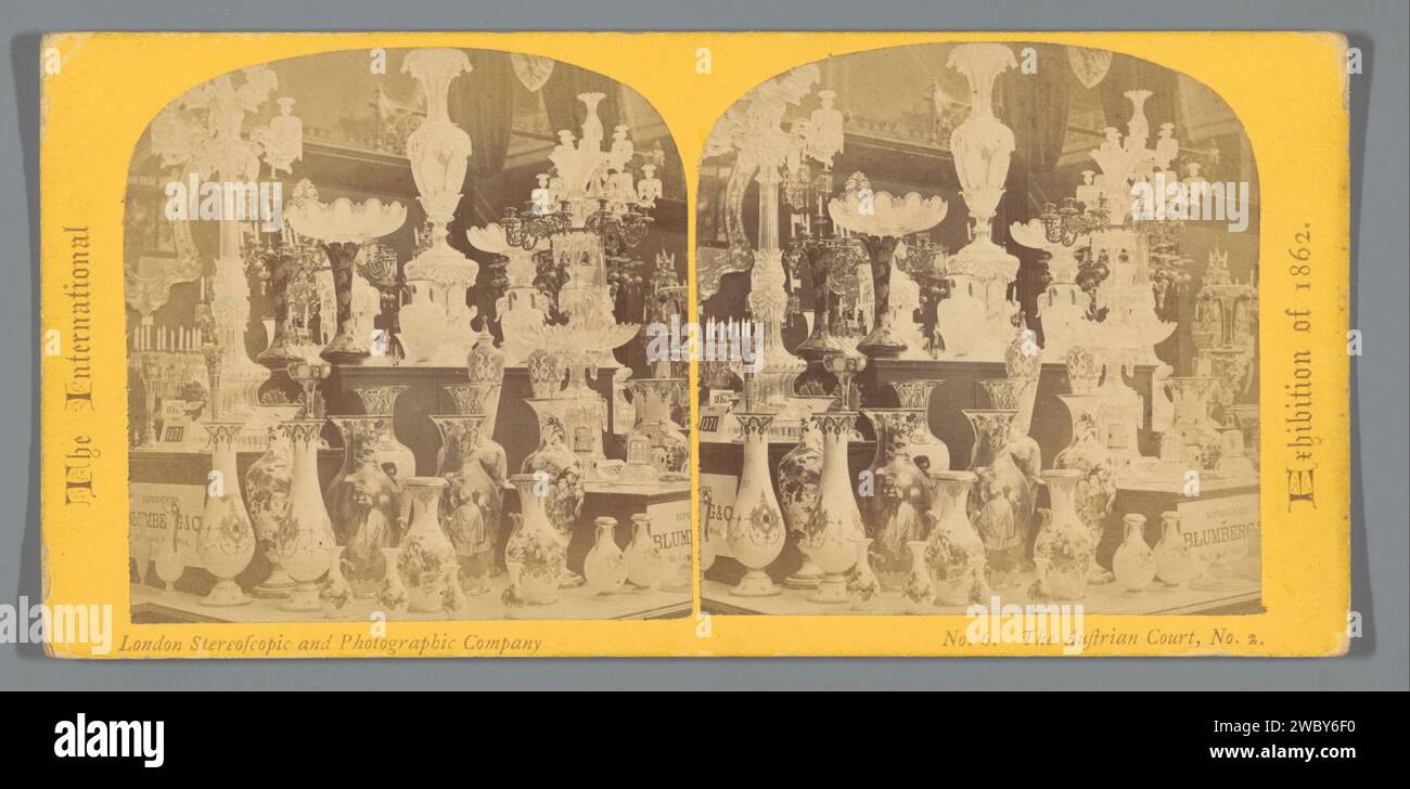 Austrian department in the World Exhibition of 1862, William England ...