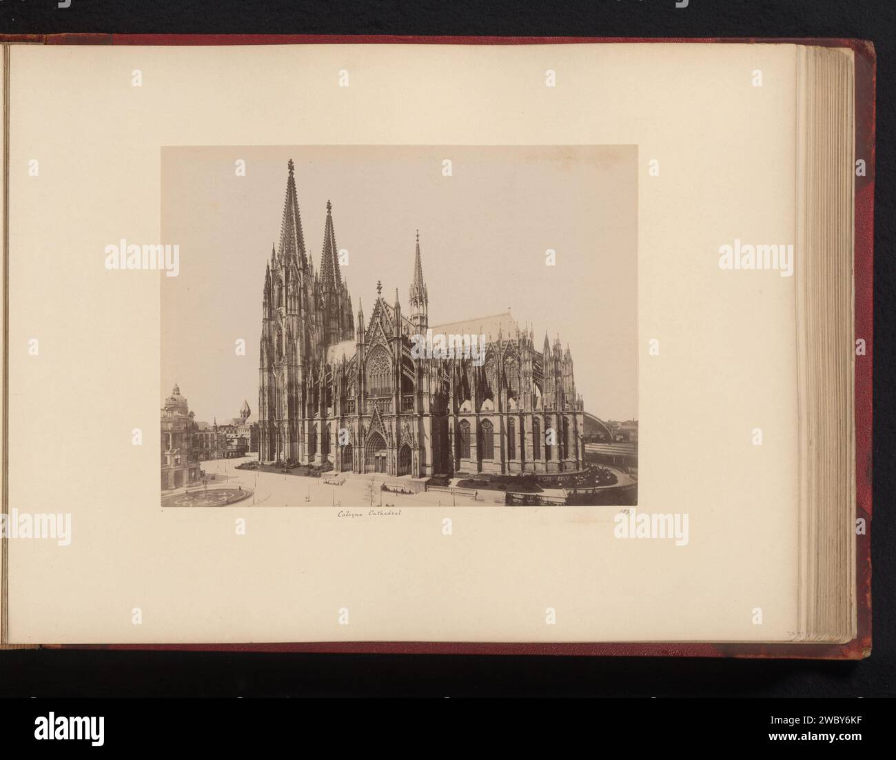 View of the Dom of Cologne, Anonymous, 1897 photograph This photo is ...