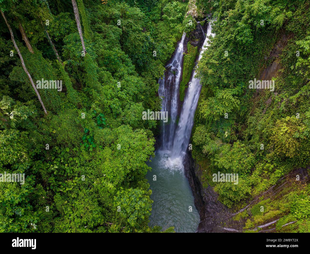 Aling waterfall in bali hi-res stock photography and images - Alamy
