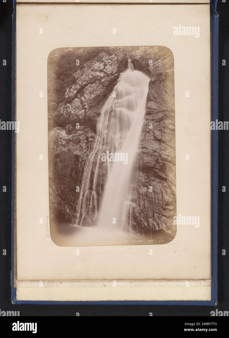 Waterval Falls of Foyers, James Valentine, 1865 - 1875 photograph This ...
