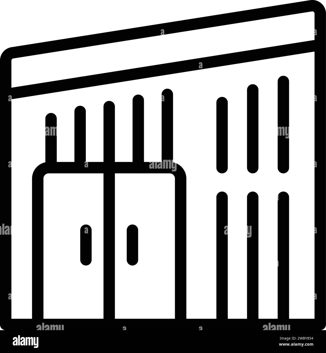 Outlet center store Stock Vector Images - Alamy