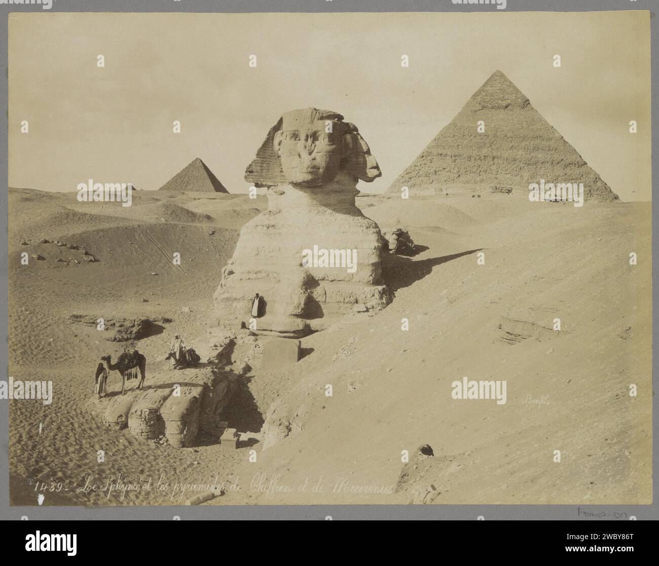 The sphinx giza old photo hi-res stock photography and images - Alamy