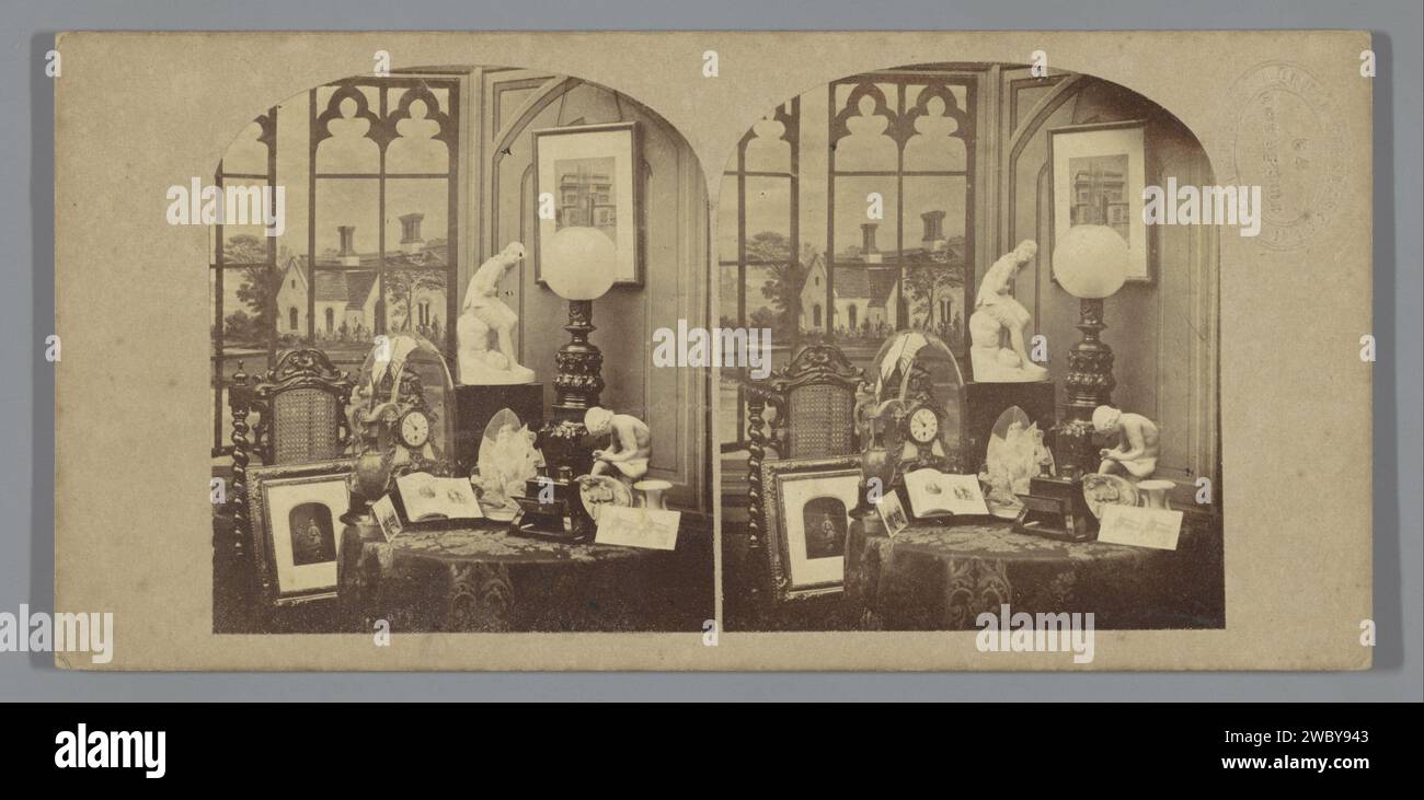 Still life with stereoscope and photos, Anonymous, The London ...