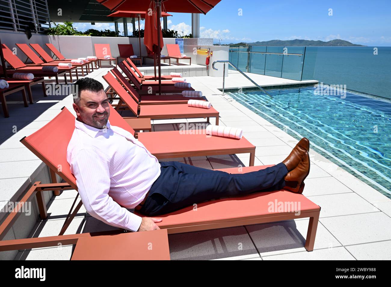 Brisbane, Australia. 06th Jan, 2024. General Manager, Brent Clark poses ...