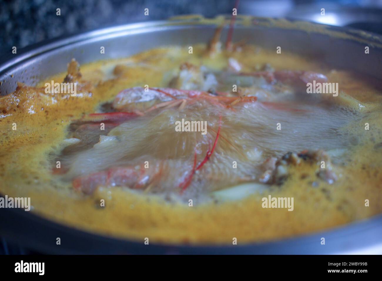 Seafoodbroth hi-res stock photography and images - Alamy