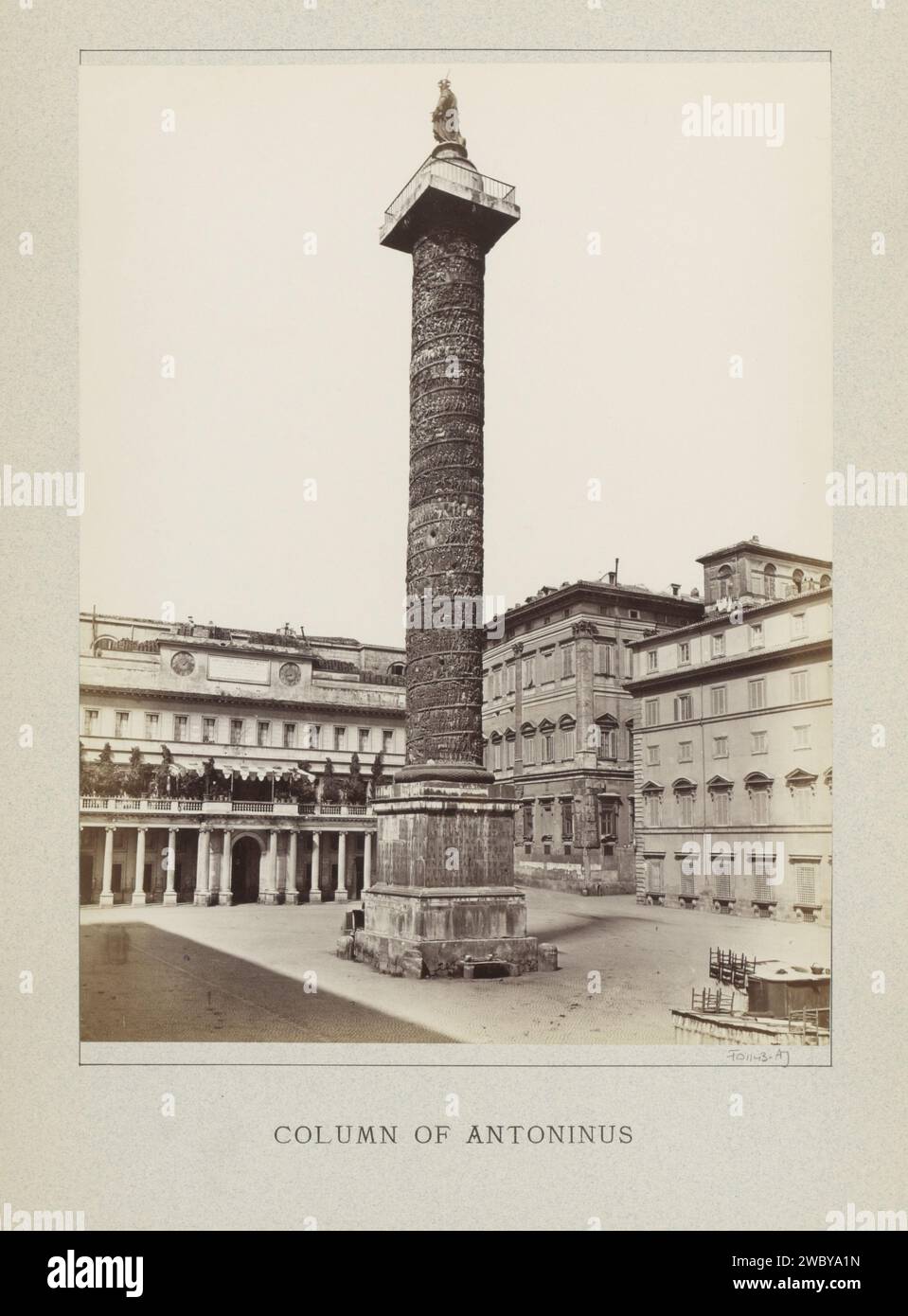 Colon of Marcus Aurelius in Rome, Anonymous, c. 1860 - c. 1900 ...