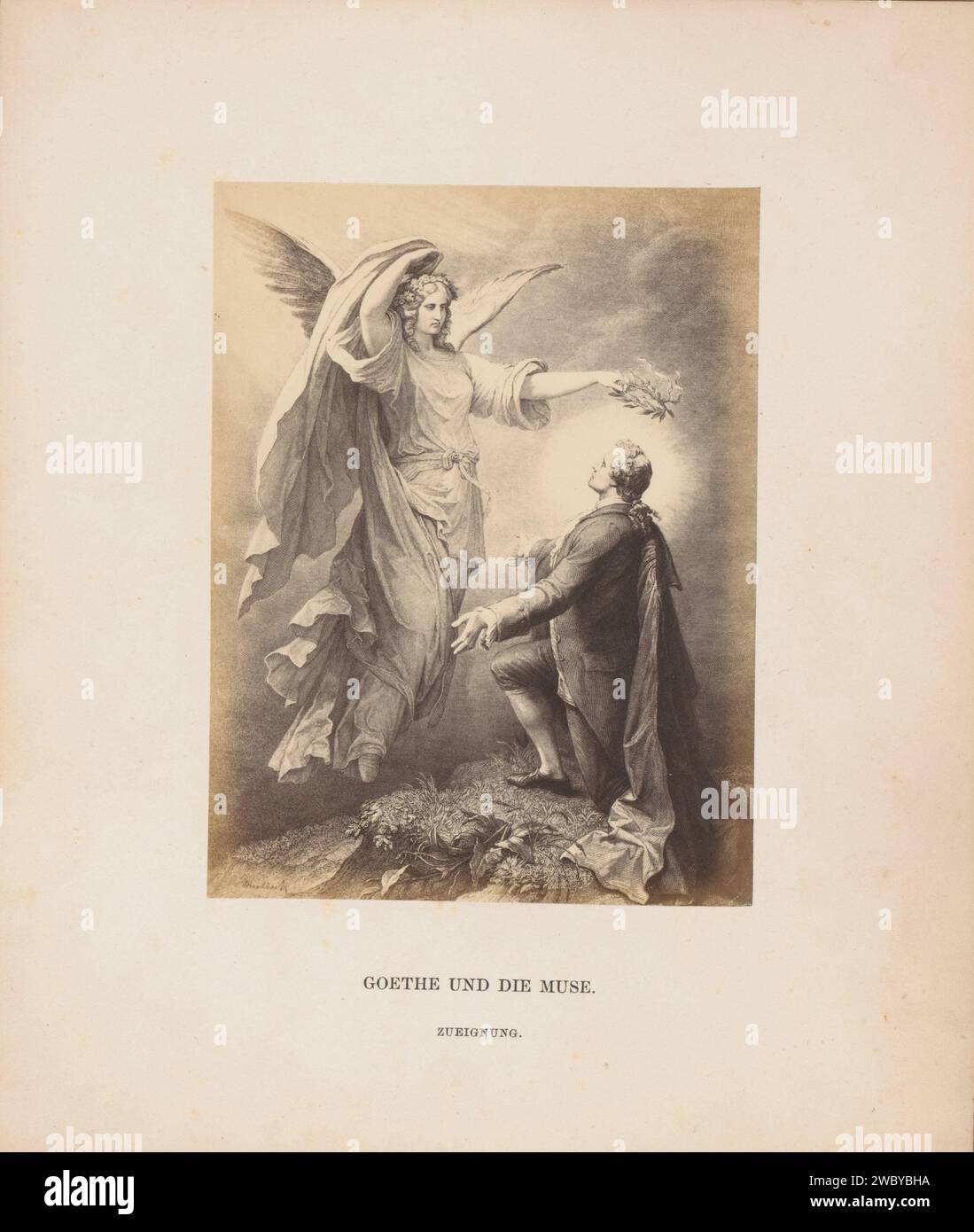 After a drawing by goethe hi-res stock photography and images - Alamy