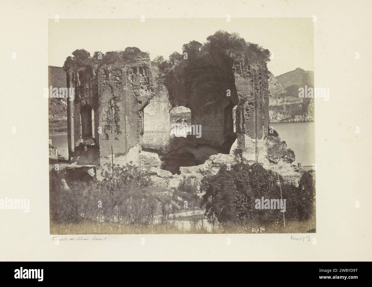 Ruin of the Temple of Venus in Baia, Anonymous, c. 1865 - c. 1875 ...