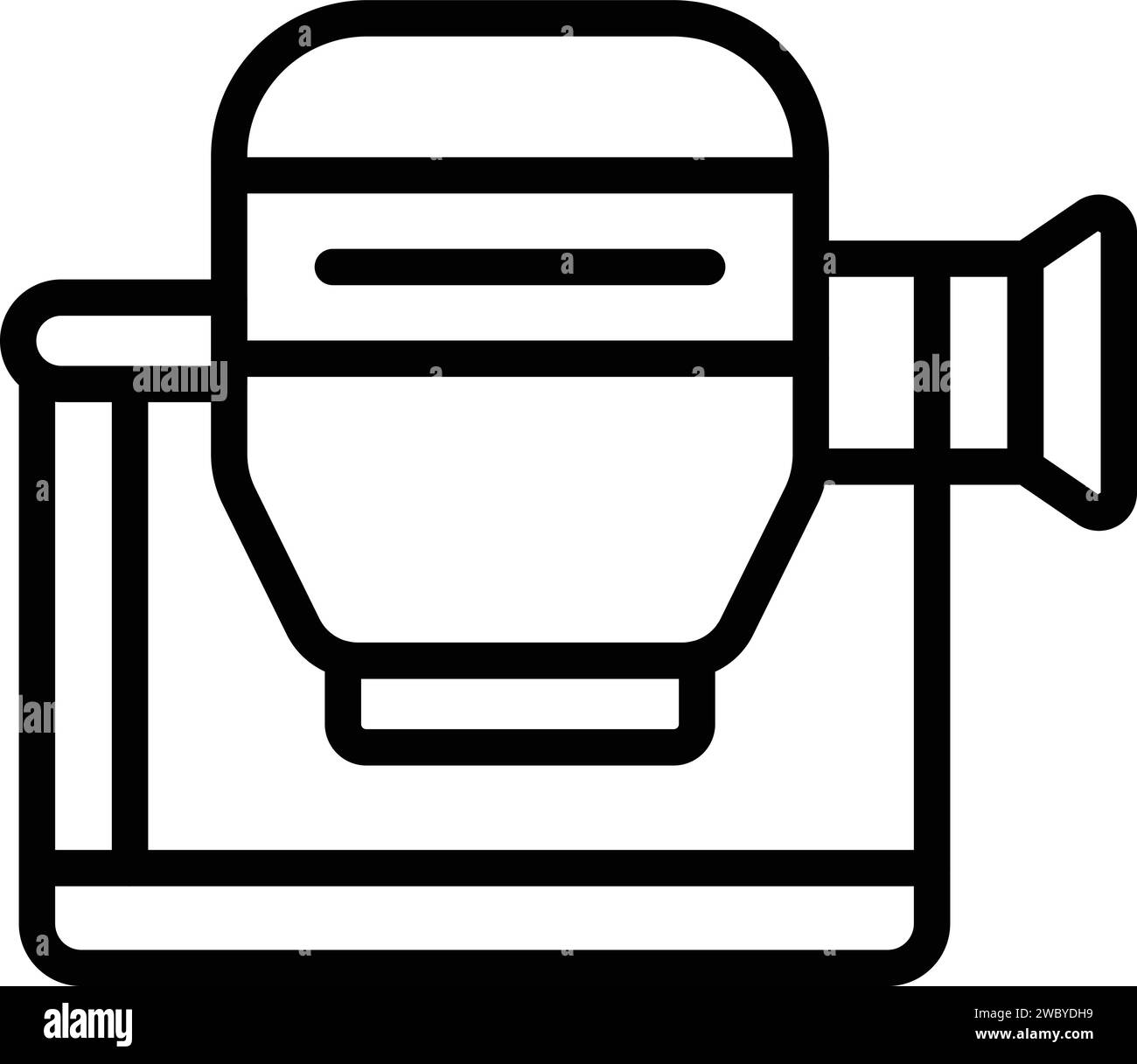 Industrial blender Black and White Stock Photos & Images - Alamy