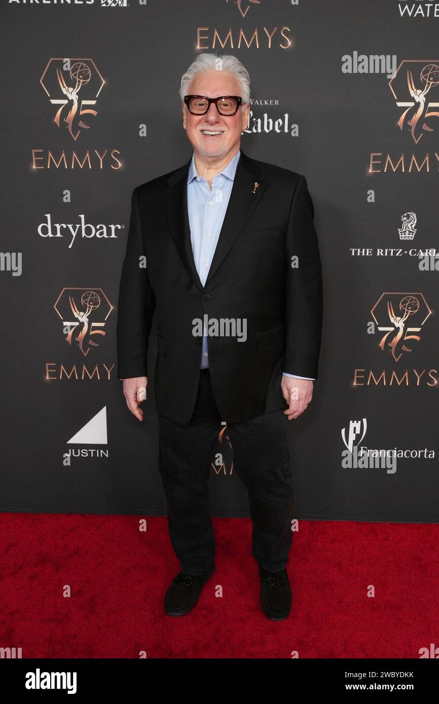 Frank Scherma, Television Academy Chair at the 75th Emmy Awards Press ...