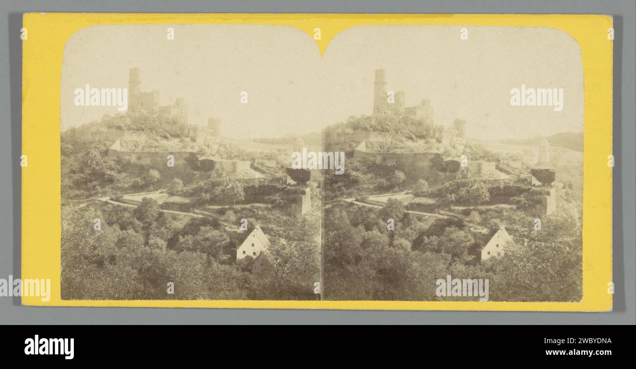 View of the castle Reichenberg, Anonymous, c. 1850 - c. 1880 ...