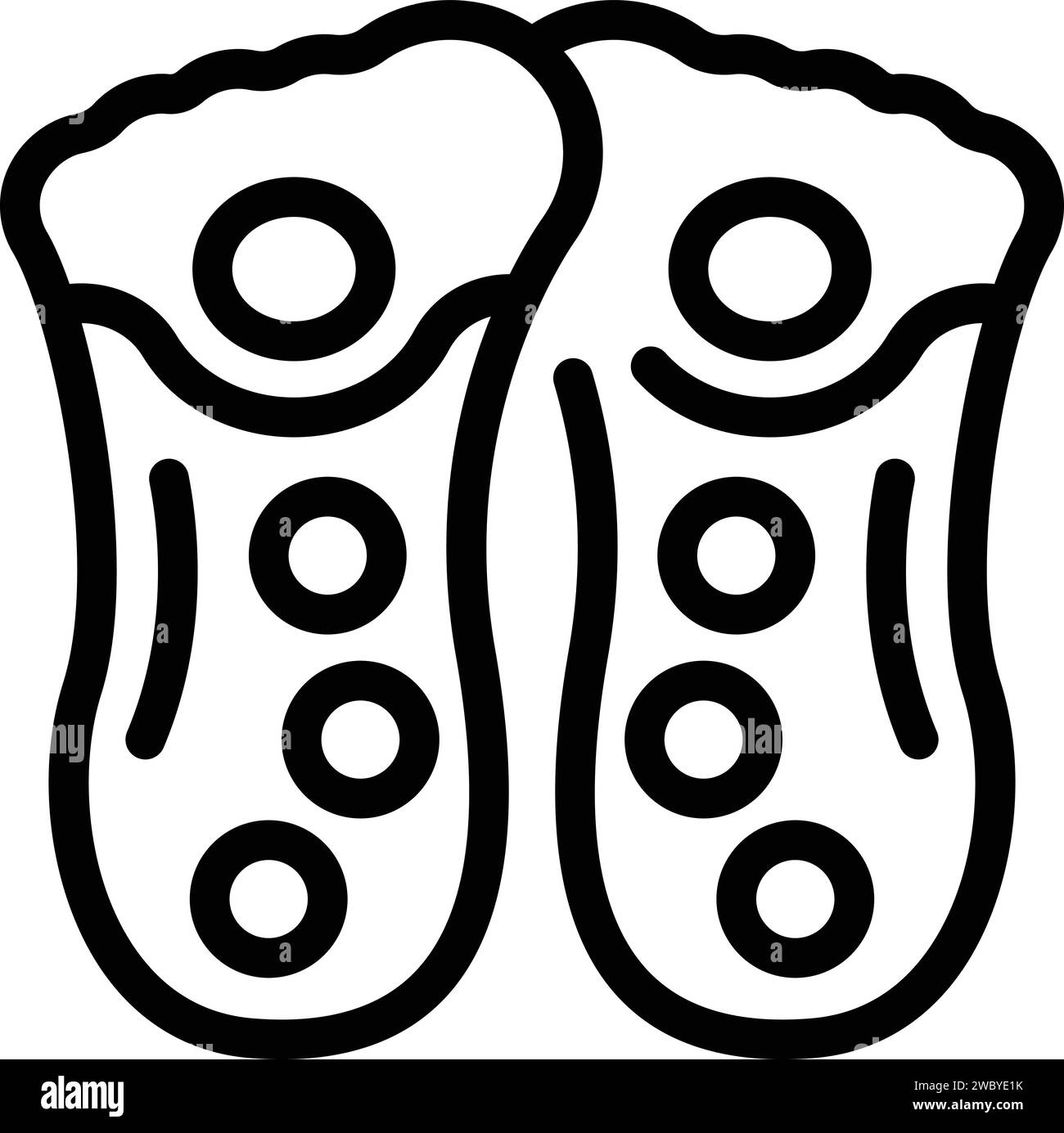 Shoe inserts Stock Vector Images - Alamy