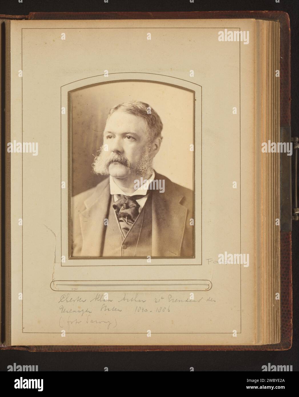 Portrait of Chester Arthur, 21st President of the United States ...