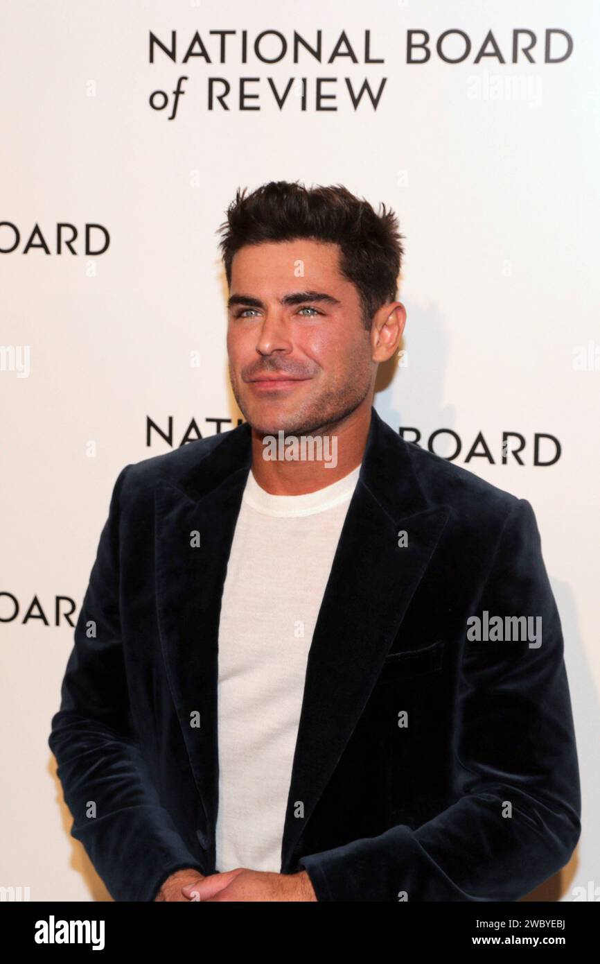 Ciprianis, New York, USA, January 11, 2024 - Zac Efron attends the ...